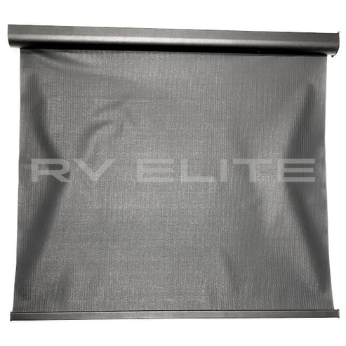 RV Auto Motion Shade Power Sunvisor 40 in. x 30 in. with Integrated Mo ...